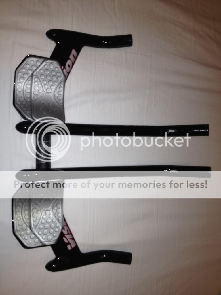 Vision alloy cockpit - J bend + carbon R bend extensions-SOLD ...