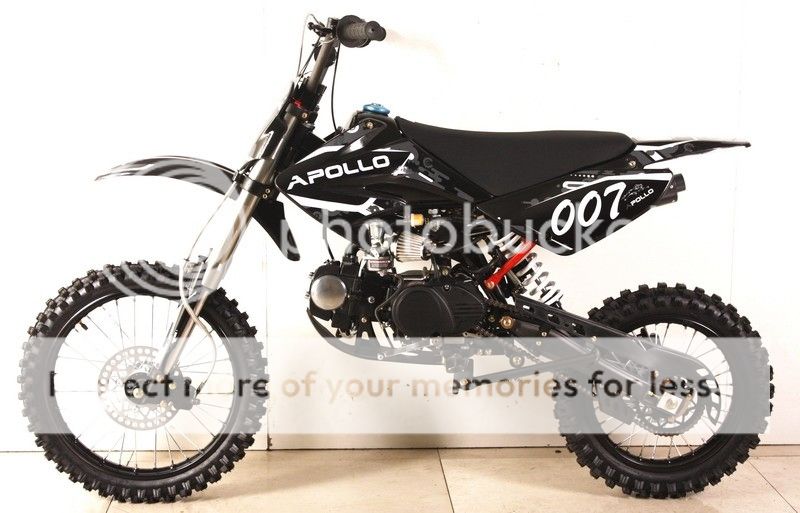 Apollo 125cc DB-99 4 Speed Manual Pit Dirt Bike
