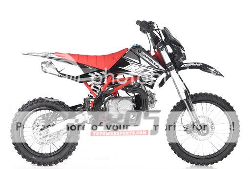 New Apollo DB-X19 Dirt Bike With Headlight 125cc 4 stroke Single ...