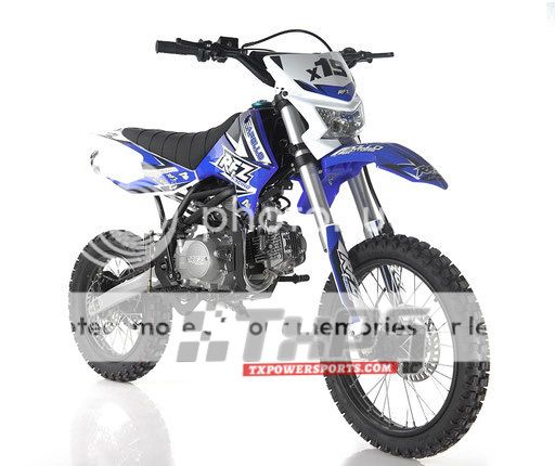 New Apollo DB-X19 Dirt Bike With Headlight 125cc 4 stroke Single ...
