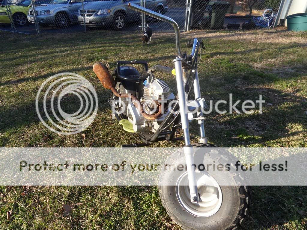 Progress on the Big Mini Bike!! | D.B.R.C. RACING