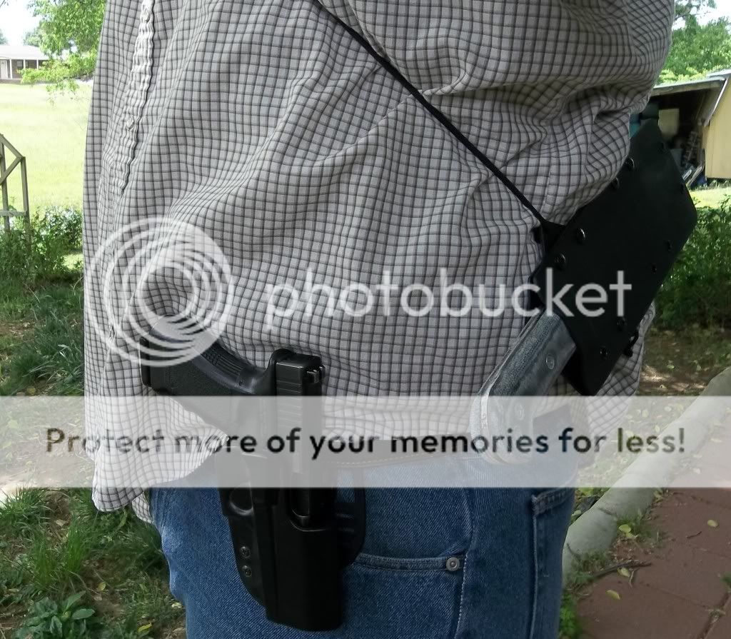 BK9 kydex shoulder/baldric rig...Gen2, Complete! | BladeForums.com