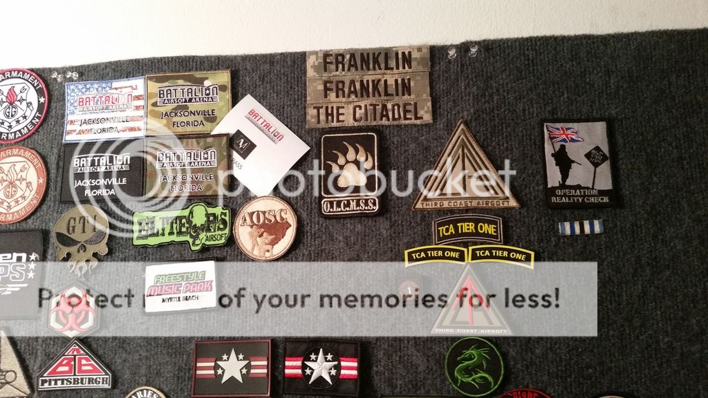 My updated Patch wall. : r/airsoft