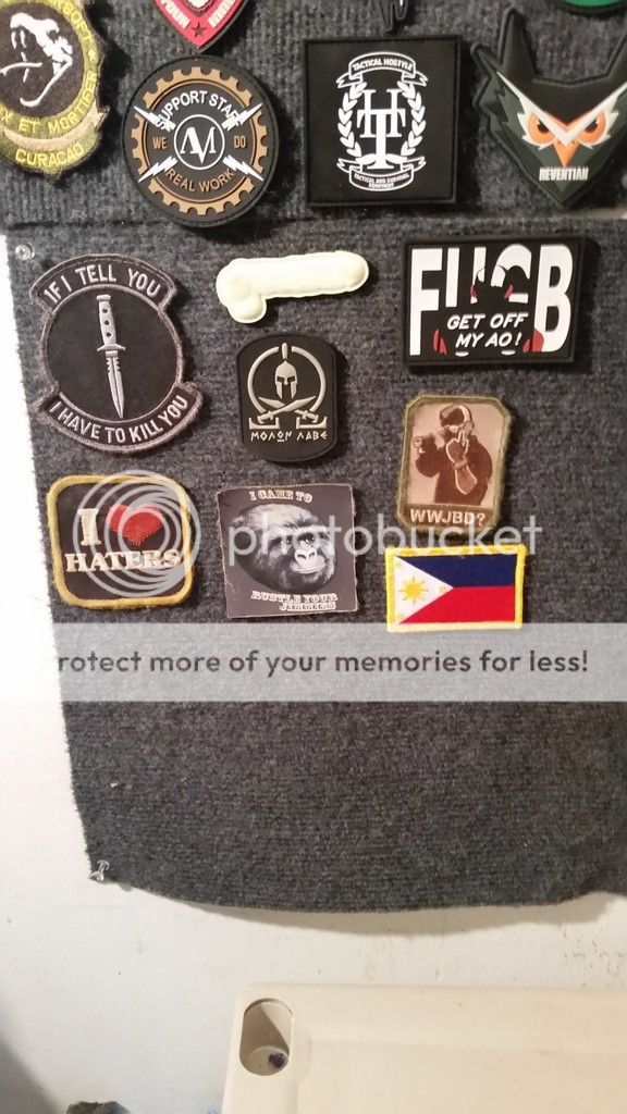 My updated Patch wall. : r/airsoft